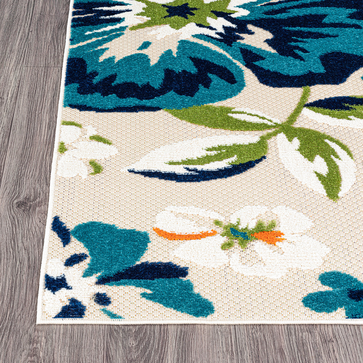 Rugshop Outdoor Rugs Bergamo Contemporary Floral Colorful Outdoor Rugs ...